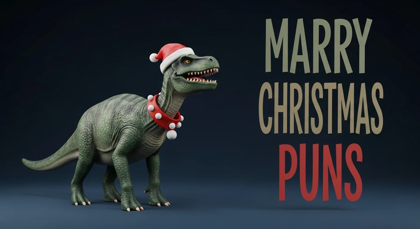 279+ Dinosaur Christmas Puns That Sleigh With Prehistoric Fun