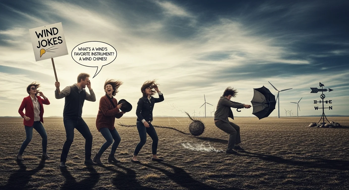 245+ Wind Jokes: Rib-Tickling Power-Packed Fun to Blow You Away